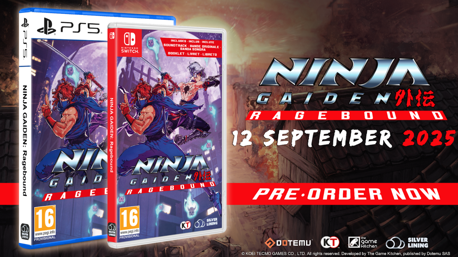 NINJA GAIDEN: Ragebound Physical Editions Strike September 12th ...